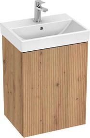 Jika Cubito Style - Umyvadlová skříňka, 43x57x33 cm, 1 dvířka, dekor dřevo H40J4451023551