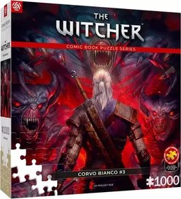 GOOD LOOT Puzzle Comic Book The Witcher: Corvo Bianco / 1000 dílků / o