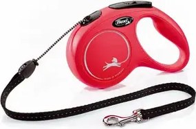 Flexi New Classsic M 5m/20kg červená / Vodítko