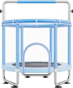139,7 cm trampolína pro děti Mini trampolína pro batolata se sítí pro vnitřní