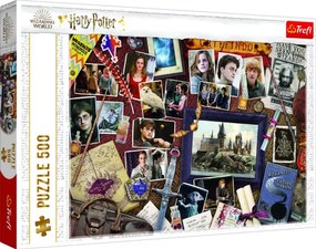 Trefl puzzle 500 dílků - Harry Potter, Rokfortské vzpomínky