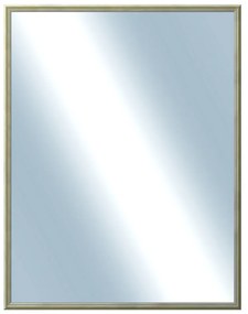 DANTIK - Zarámované zrcadlo - rozměr s rámem cca 70x90 cm z lišty Y-ka žlutá linka (3127)