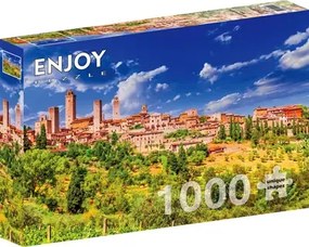 ENJOY Puzzle San Gimignano, Itálie / 1000 dílků / od 14 let