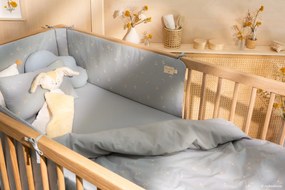 Nobodinoz Mantinel do postýlky Nest Willow Soft Blue