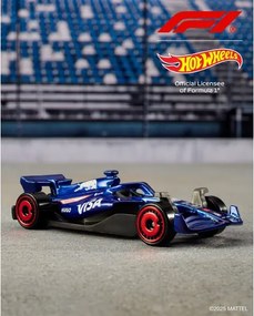 Mattel Hot Wheels Formule 1 - Sada angličáků (5ks) Vícebarevná