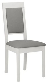 Čalouněná jídelní židle Heven XIII, Barva dřeva: bílá, Potah: Hygge D91
