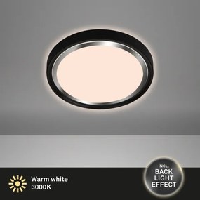 Briloner - LED Stropní svítidlo KAHIKO LED/15W/230V černá