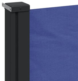 Zatahovací boční markýza modrá 220 x 500 cm,  4004476