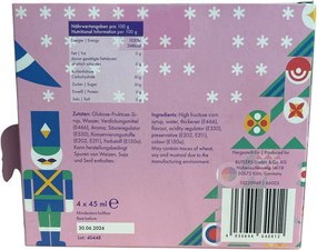 SANTA'S SYRUP SLEIGH Sada sirupů 45 ml 4 ks
