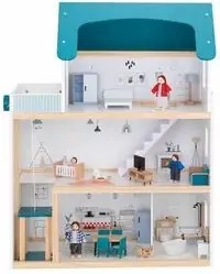 2Kids Toys Domeček pro panenky Barbora s příslušenstvím / od 3 let