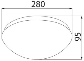 LED svítidlo McLED Cala 12D 12W IP44 2700K teplá bílá, s pohybovým čidlem ML-411.221.32.0