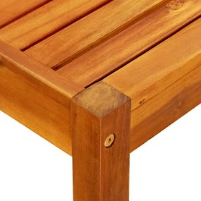 Zahradní stůl 85 x 57 x 29 cm masivní akáciové dřevo 310322