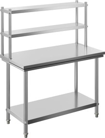 Stůl Wiltec – 120 × 60 × 145 cm (61841)