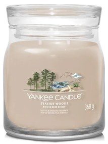 Yankee Candle Signature svíčka střední Seaside Woods, 368g