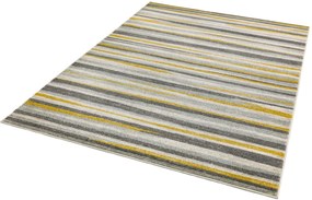 Žlutý  koberec Dickinson Stripe Mustard Rozměry: 160x230 cm