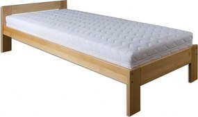Casarredo - Komfort nábytek Masivní postel KL-184, 100x200, dřevo buk, výběr moření | barva: moření gray