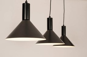Závěsné svítidlo nad stůl černé Corsica Black