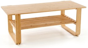 Konferenční stolek z bambusového dřeva Hnědý RIMINIK