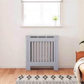 Kryt radiátoru Šedá 78 x 19 x 81,5 cm Kompozitní dřevo 3403243