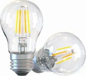 TELLUR WiFi Smart žárovka Filament E27 6 W čirá / teplá bílá
