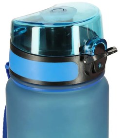 Creative Corner Láhev na vodu bidon s brčkem sportovní 600ml modrozelená