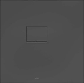 Villeroy & Boch Squaro Infinity - Sprchová vanička, 80x80 cm, Antracit UDQ8080SQI1LV-1S