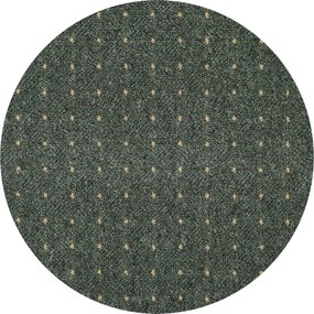 Condor Carpets, AKCE: 200x200 (průměr) kruh cm Kusový koberec Udinese zelený kruh, zelená, chodba / předsíň