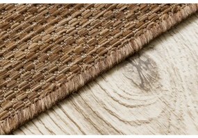 koberec FLAT 48663/870 SISAL hnědý HLADKÝ velikost 160x230 cm | krásné koberce cz