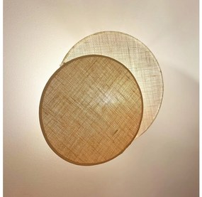 Brilagi - Nástěnné svítidlo CIRCLES 1xE27/15W/230V 45x45 cm béžová/krémová 609760