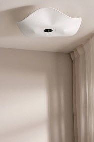Bílé papírové stropní svítidlo ø 60 cm Monshi – Jotex