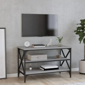 TV skříňka šedá sonoma 80 x 40 x 50 cm kompozitní dřevo - Default Title