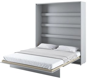 Výklopná postel 180 REBECCA šedá