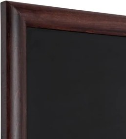 Dřevěná tabule 35 x 150 cm / tmavě hnědá