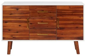 vidaXL Příborník 110 x 35 x 70 cm masivní akáciové dřevo a MDF