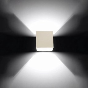 Sollux Lighting Nástěnné svítidlo QUAD 1 béžové