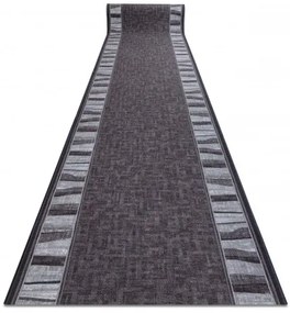 Běhoun pogumovaný LINEA šedý Šíře: 100 cm