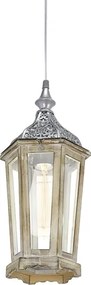 Eglo 49206 - Lustr KINGHORN 1xE27/42W/230V