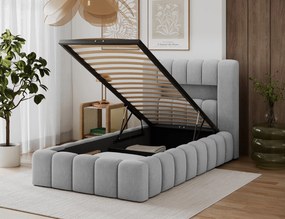 Postel Lamica 90x200 + Kovový rám/plynový výtah/kontejner