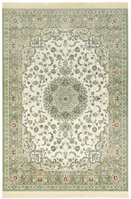 Nouristan - Hanse Home koberce Kusový koberec Naveh 104379 Ivory/Green - 95x140 cm