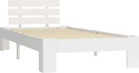 vidaXL Rám postele masivní borové dřevo 100 x 200 cm [283155] Barva: tmavě hnědá