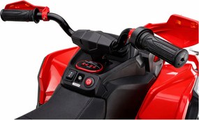 LEAN CARS Čtyřkolka na akumulátor XW-08 4x4 45 W červená