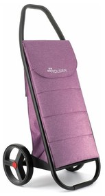 Nákupní taška na kolečkách 53 l Com Tweed Polar Black Tube – Rolser