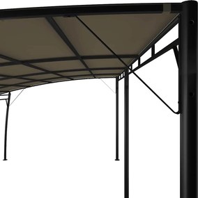 Slunečníkové markýzy 6 x 3 x 2,55 m Taupe 312256