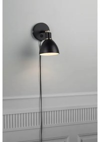 Nordlux - Nástěnné svítidlo RAY 1xE14/25W/230V černá