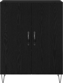 Vysoký bufet 2 ks Černý dub 69,5 x 34 x 180 cm 3333093