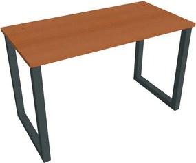 Kancelářský pracovní stůl Hobis UEO 1200, bílá RAL 9016, deskaakát