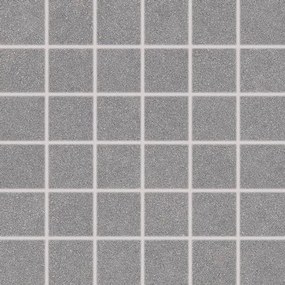 Rako Block DDM06782 mozaika set 30x30 cm 5x5 tmavě šedá 1 set