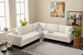 Hanah Home Rohová pohovka BERLIN krémová 258 cm