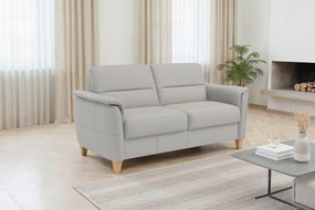 XXXLutz TŘÍMÍSTNÁ POHOVKA, světle šedá, pravá kůže Sit & More - Pohovky - 0001440332G2