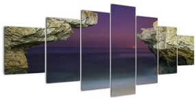 Obraz - mořský útes (210x100 cm)